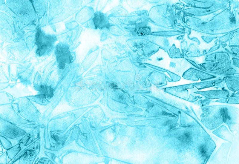 Hand Drawing Blue Background Stock Illustration - Illustration of ...