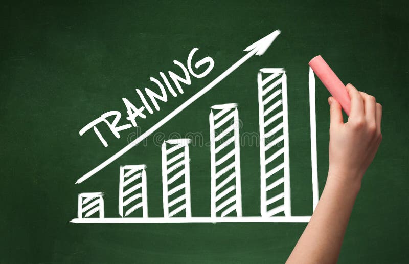 Hand Drawing Business Concept Stock Image - Image of improvement ...