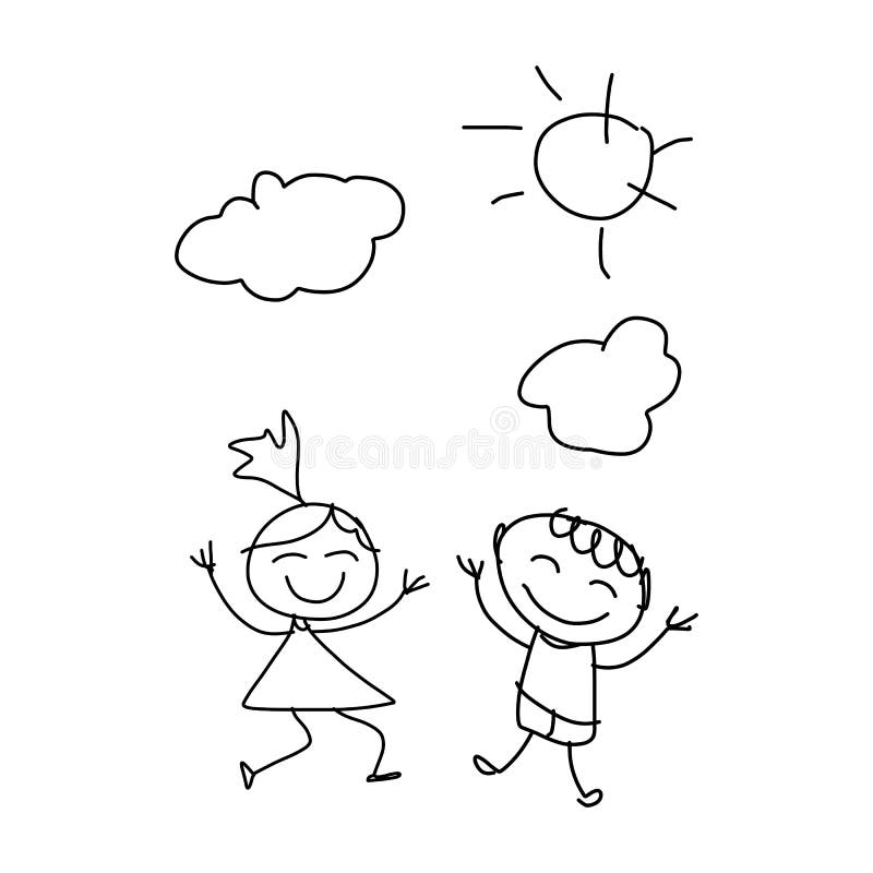 Happiness Drawing Stock Illustrations – 128,686 Happiness Drawing Stock ...