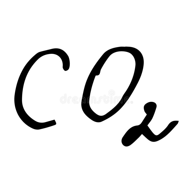 Hand Drawing, Chemical Formula, Design Element on a School Theme Stock ...