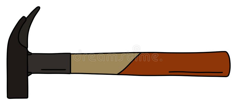 Carpenter with Hammer Jack Plane. Carpentry Logo Stock Vector ...