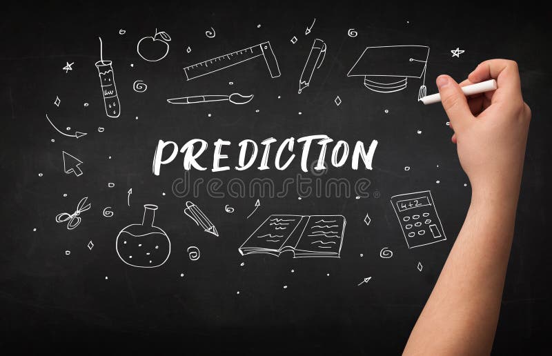 Hand Drawing Education Concept Concept Stock Photo - Image of learn ...