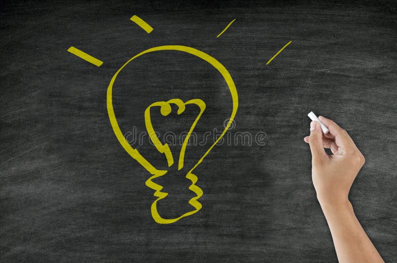 Light Bulb and Word Solution Stock Photo - Image of help, difficulty ...