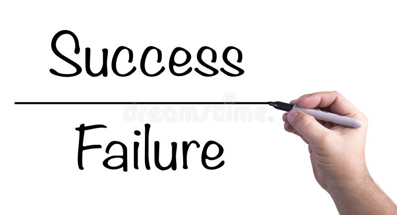 Success and failure stock image. Image of chose, failure - 19771961