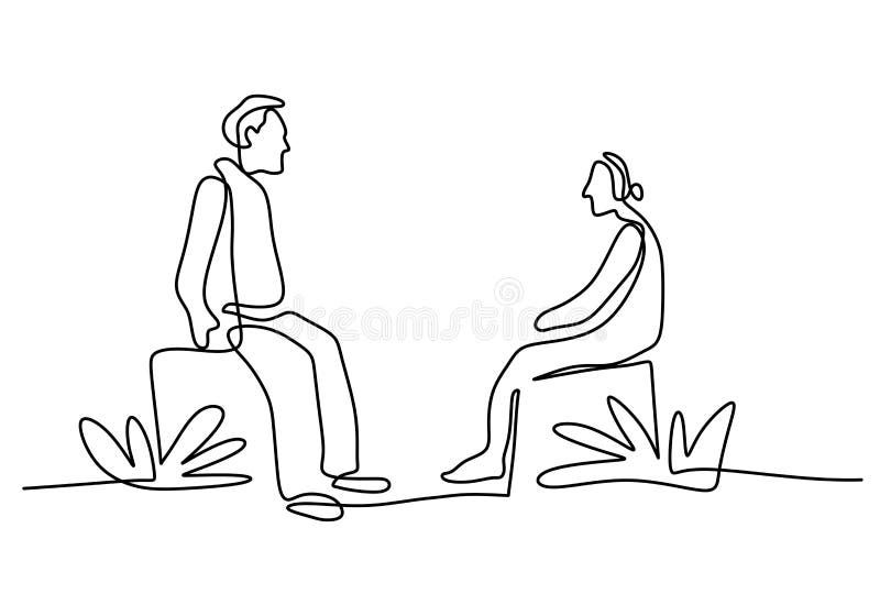 Elderly Person One Line Drawing Stock Illustrations – 235 Elderly ...