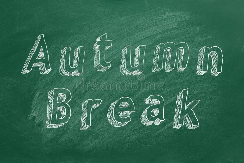 Autumn Break stock illustration. Illustration of break - 199564816