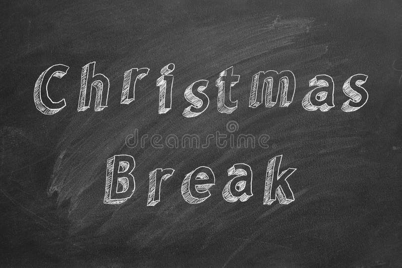 Christmas Break stock illustration. Illustration of holiday - 200835039