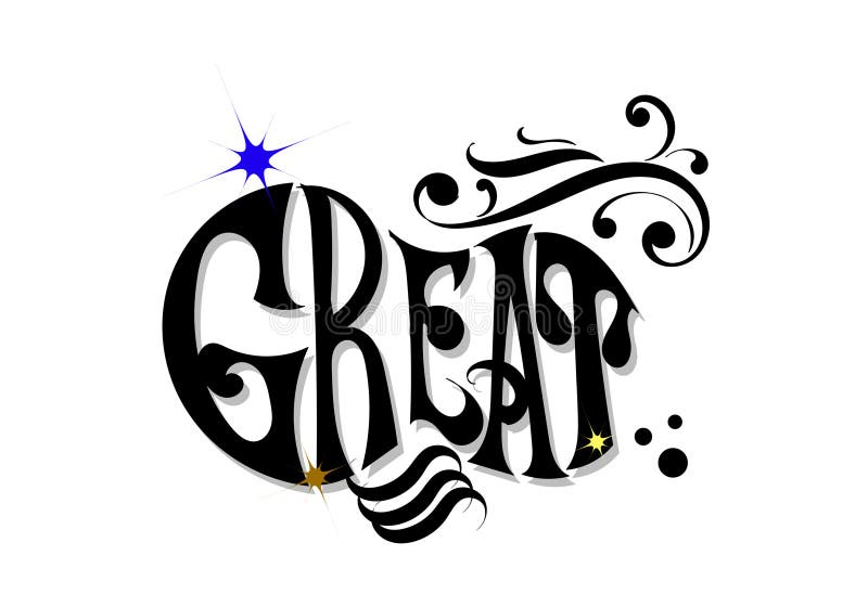 Basic RGB stock illustration. Illustration of calligraphy - 279459212