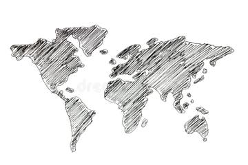 World Map Country Draw Stock Illustrations – 4,297 World Map Country ...