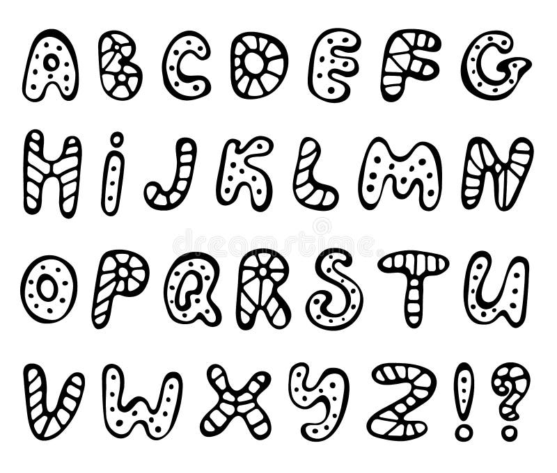 Cute Doodle Frames and Borders for Bullet Journal Stock Vector ...