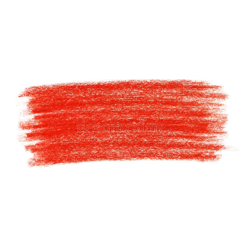 Hand Drawn Abstract Color Pencil Isolated Scribble Stock Photo - Image ...