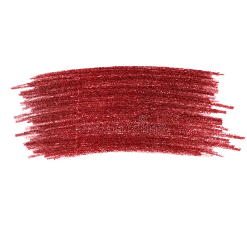 Hand Drawn Abstract Color Pencil Isolated Scribble Stock Image - Image ...