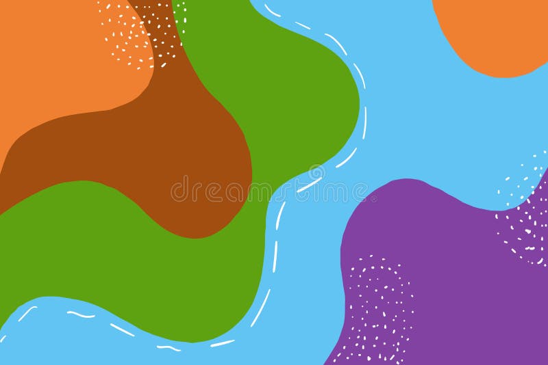 Hand Drawn Abstract Fun Color Pattern Cartoon Texture for Doodle ...