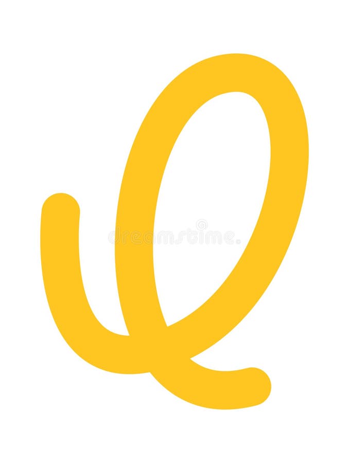 Hand Drawn Abstract Icon Curly Line Decor Element Stock Vector ...