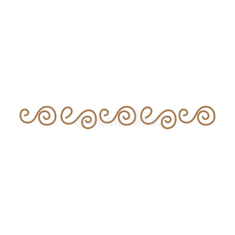 Hand Drawn Abstract Line Vintage Art Vector Doodle Underline Scribble ...