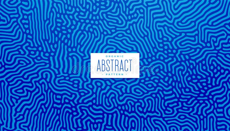 Hand Drawn Abstract Organic Pattern Wallpaper Design Stock Vector ...