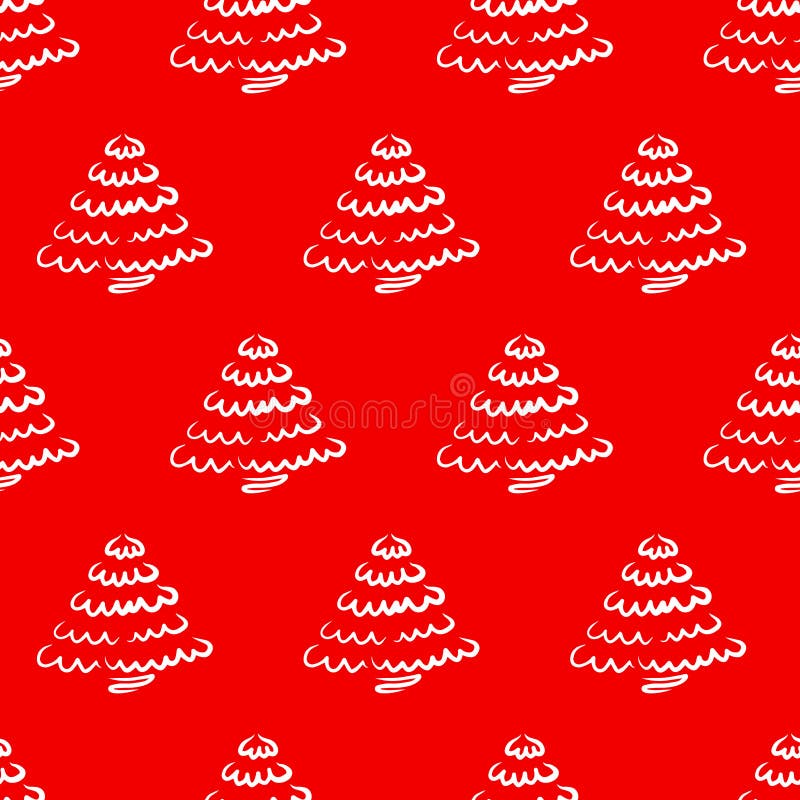 Pine Tree Pattern-15 stock vector. Illustration of scrapbook - 191135287