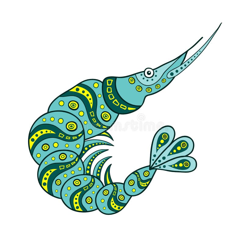 Vector Doodle Elements of the Night Sky. Stars, Sun and Moon. Stock ...