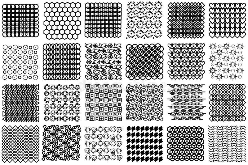 Hand-drawn Abstract Vector Textures. Minimal Graphic Natural Patterns ...