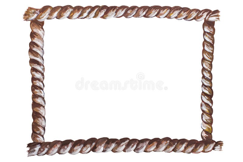 Western Rectangle Rope Frame Stock Illustrations – 23 Western Rectangle ...