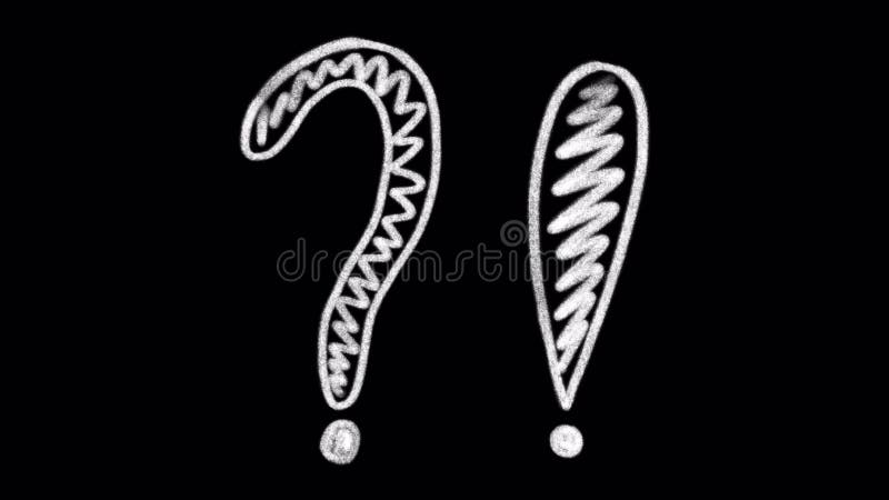 Question Mark is Transformed into an Exclamation Point, Loop Video ...