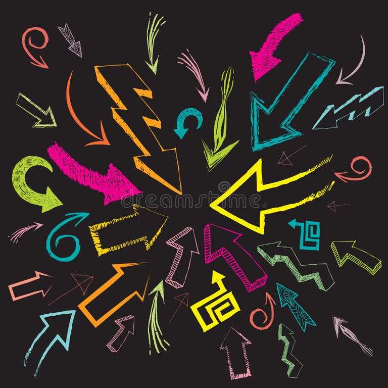 Arrow Shape Fun Stock Illustrations – 4,344 Arrow Shape Fun Stock ...