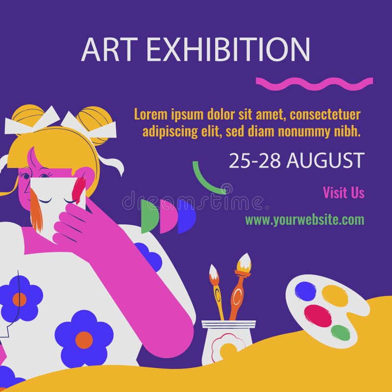 Exhibition Posts Stock Illustrations – 232 Exhibition Posts Stock ...