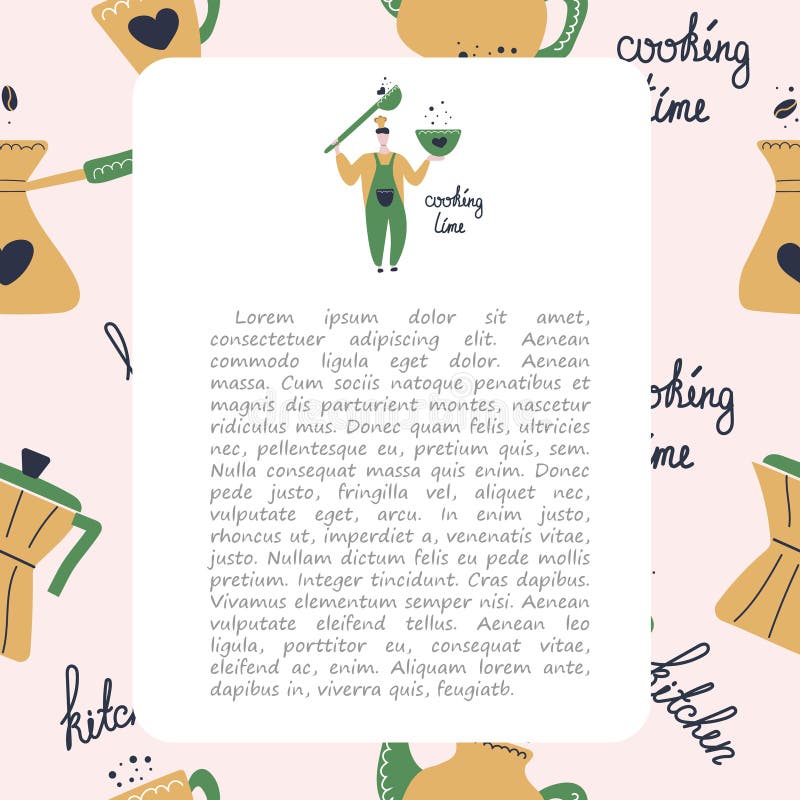 Cooking Classes or Courses Equipment Booklet, Brochure, Pamphlet ...