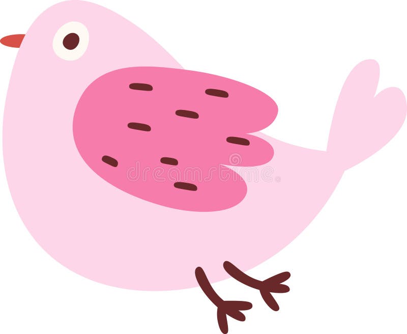 Hand Drawn Bird stock vector. Illustration of doodle - 293868063