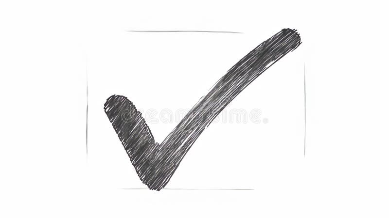 Check Mark Symbols, Success and Accepted Concept, 4k Video with Alpha ...