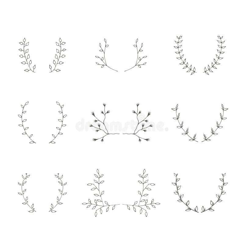 Leaves Brackets Stock Illustrations – 56 Leaves Brackets Stock ...