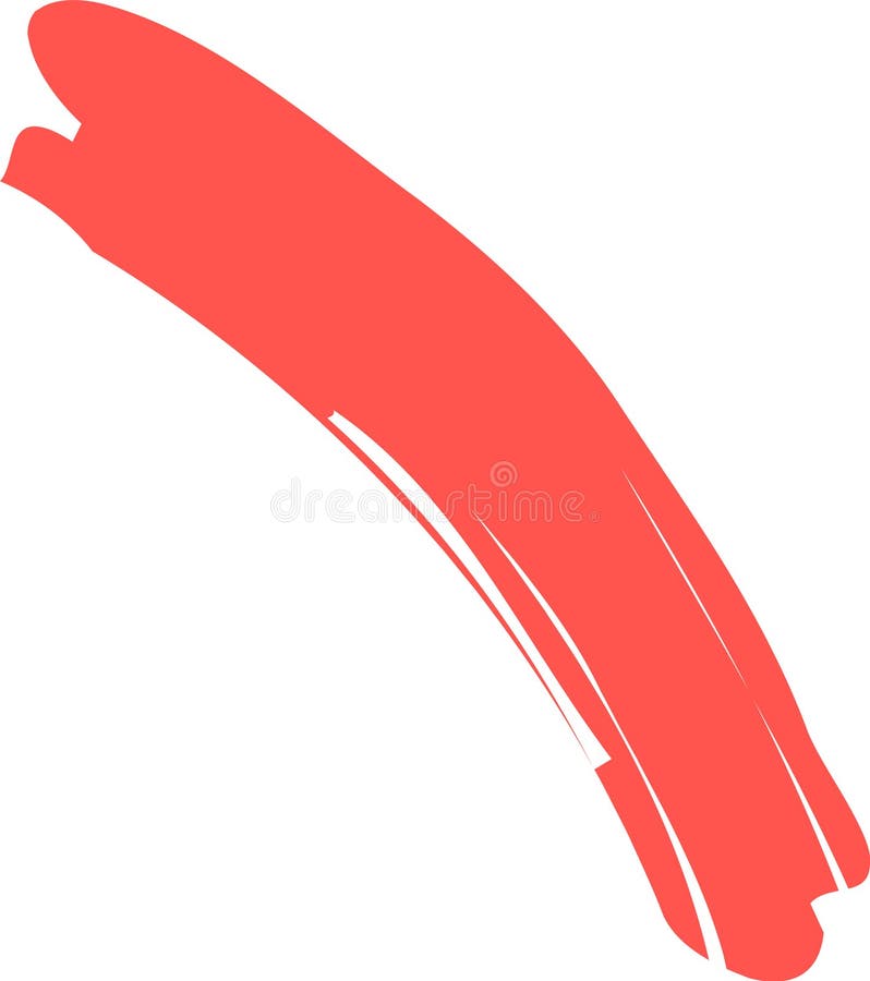 Hand Drawn Brush Stroke stock vector. Illustration of graphic - 318075098