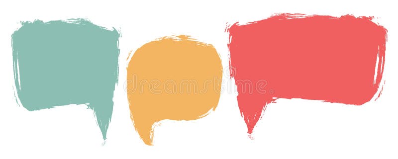 Callout-Speech Bubbles 4 stock vector. Illustration of elements - 3145332