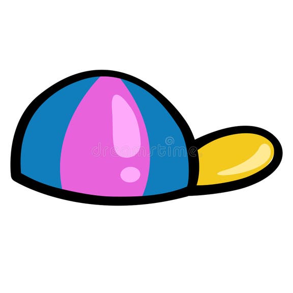 Hand Drawn Cap Illustration Stock Vector - Illustration of raiment ...