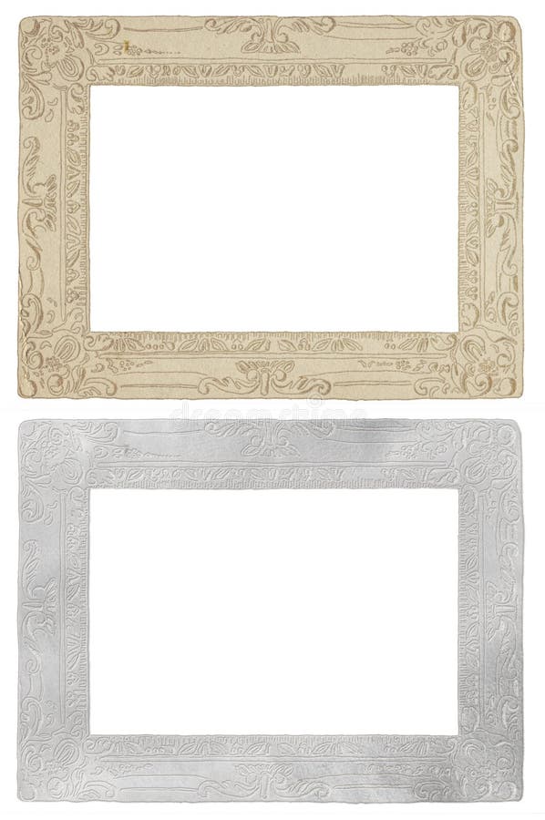 Hand drawn card frames stock illustration. Illustration of card - 269605718