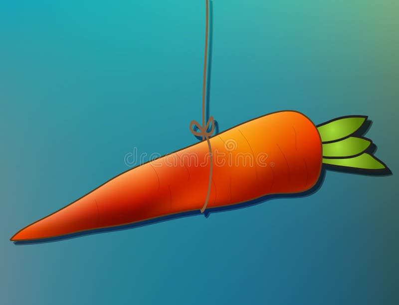 Dangling Carrot Stock Illustrations – 129 Dangling Carrot Stock ...