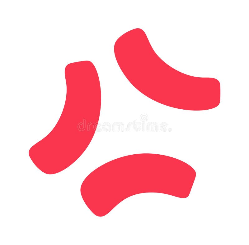 Hand Drawn Cartoon Expression Sign Doodle Flat Icon Stock Vector ...