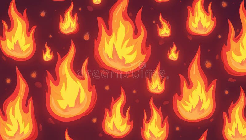 Cartoon Flames Hell Stock Illustrations – 1,360 Cartoon Flames Hell ...