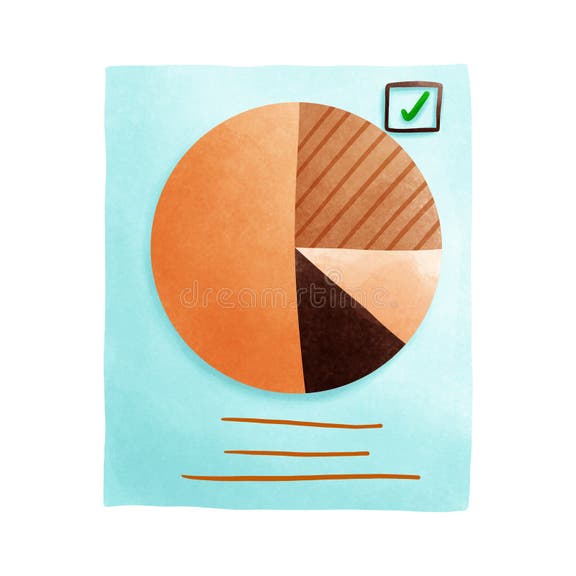 Statistical Graph Cartoon, Statistical Frame Stock Illustration ...
