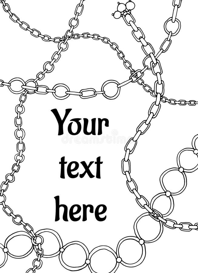 Hand Drawn Chain Link Stock Illustrations – 355 Hand Drawn Chain Link ...