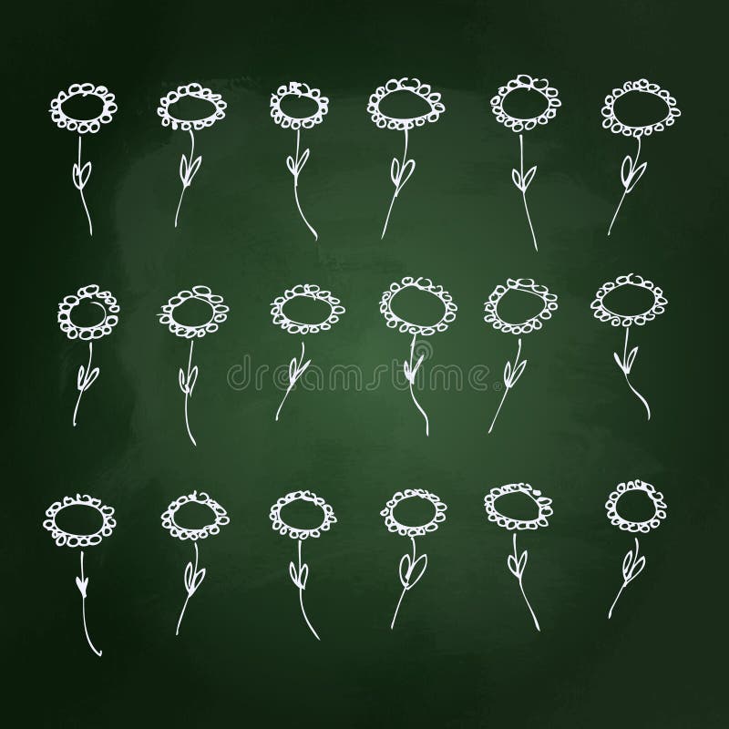 Hand Drawn Chalk Style Illustration Stock Vector - Illustration of ...