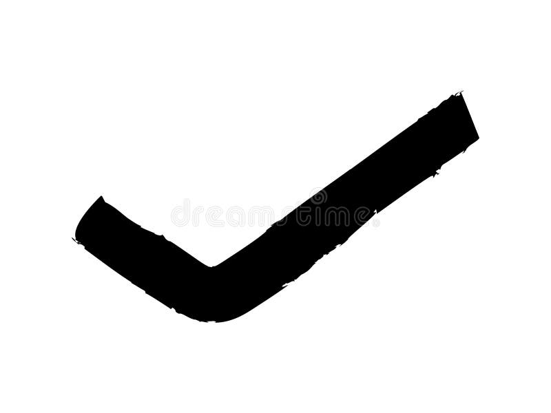 Hand-drawn Check Mark Graphic Icon Vector Stock Vector - Illustration ...