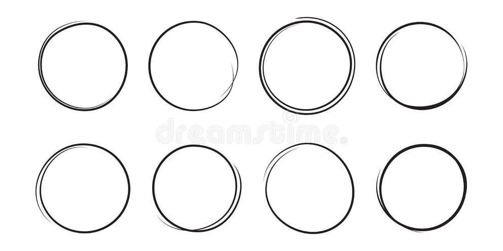 Sketch Circle Frame Stock Illustrations – 97,471 Sketch Circle Frame ...