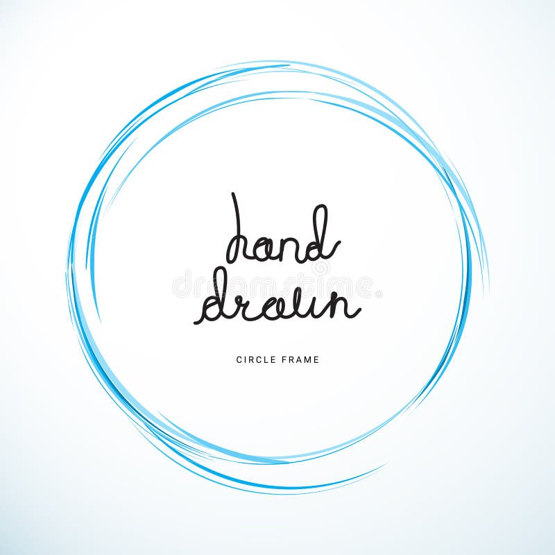 Circle Drawn Frame Hand Stock Illustrations – 72,116 Circle Drawn Frame ...
