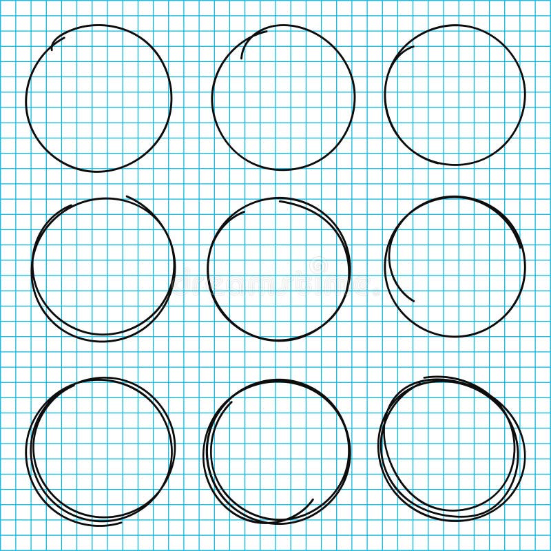 Set of Hand Drawn Circle Elements, Hand Drawn Sketch. Stock Vector ... Set of Hand Drawn Circle Elements, Hand Drawn Sketch. Stock Vector ...