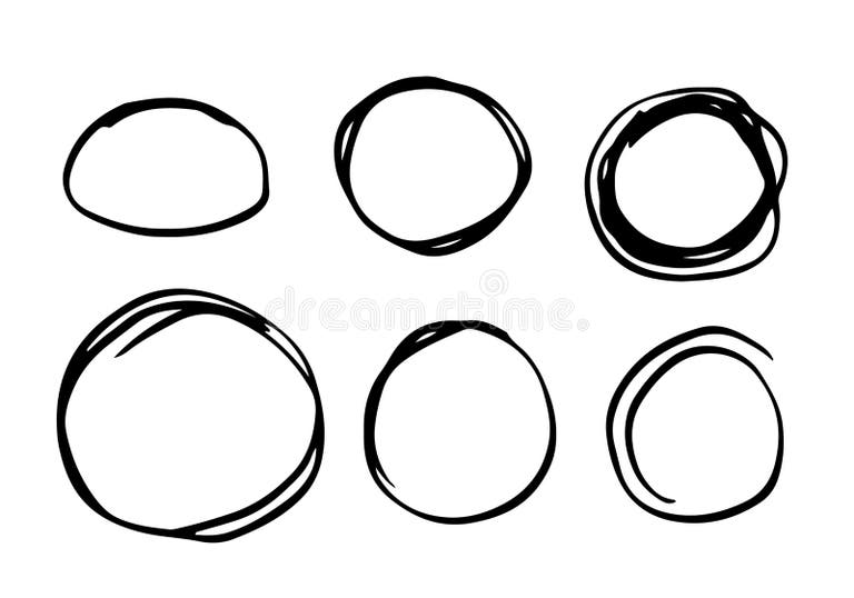 Circle Outline Sketch Stock Illustrations – 153,375 Circle Outline ...