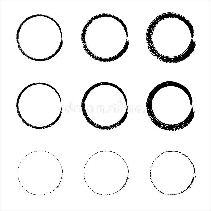 Doodle Ellipses Stock Illustrations – 294 Doodle Ellipses Stock ...