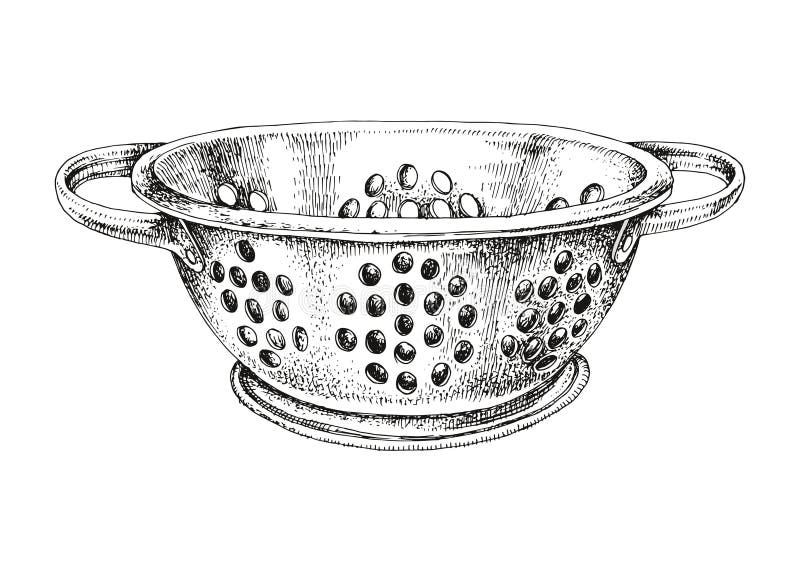 Colander Stock Illustrations – 6,751 Colander Stock Illustrations ...