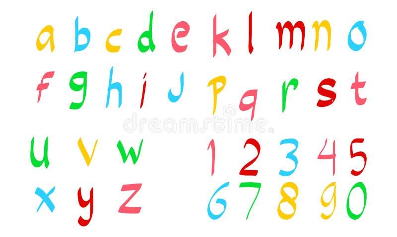 Colorful Paint Splash Alphabet Letters Stock Illustrations – 328 ...