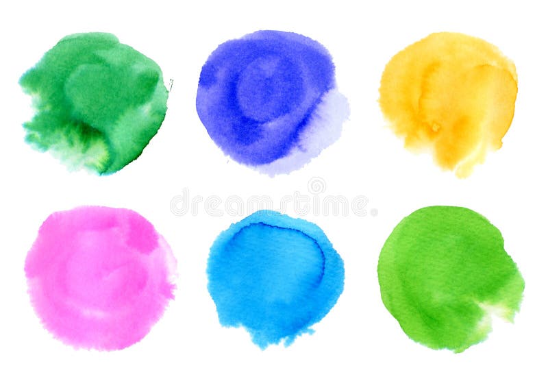 Hand Drawn Colorful Circles Set Stock Illustration - Illustration of ... Hand Drawn Colorful Circles Set Stock Illustration - Illustration of ...